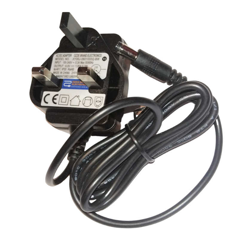 UK 6V POWER ADAPTER FOR REEBOK REV 10201/REV10201 MAINS SUPPLY PLUG ...
